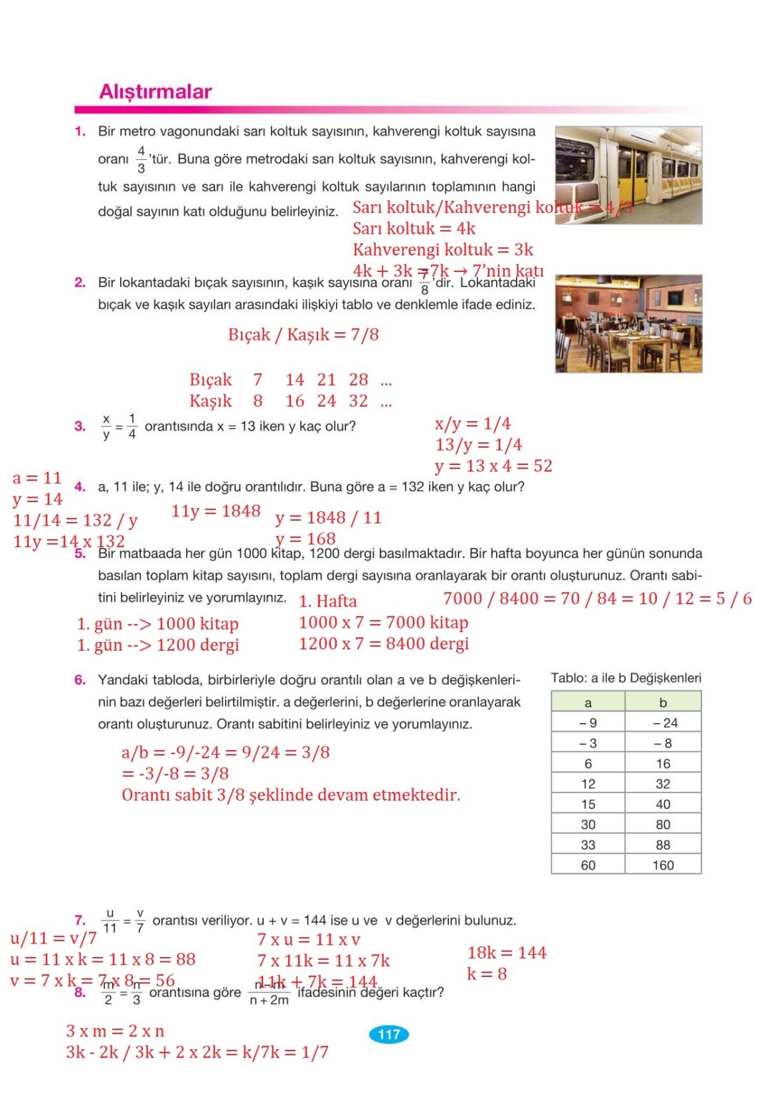 7. Sınıf Matematik Berkay Yayınları Sayfa 117 Cevapları ... 7. Sınıf Matematik Berkay Yayınları Sayfa 117 Cevapları ...