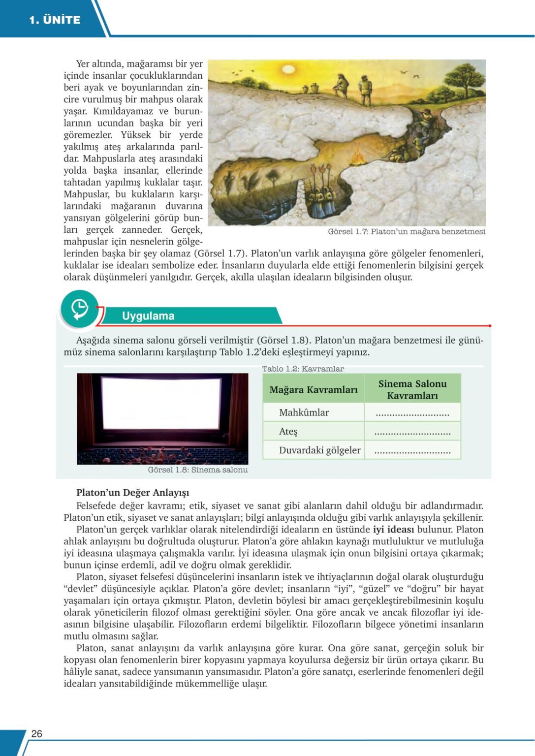 11. Sınıf Felsefe Meb Yayınları Sayfa 26 Cevapları – derskitabicevaplarim.com