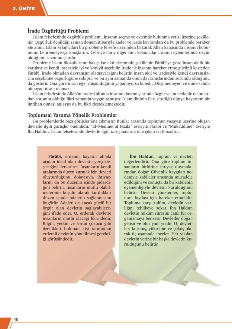 11. Sınıf Felsefe Meb Yayınları Sayfa 48 Cevapları – derskitabicevaplarim.com