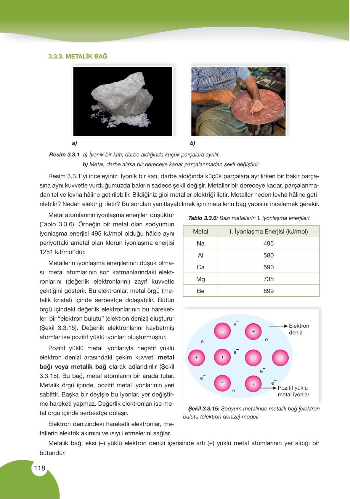 9. Sınıf Kimya Ders Kitabı Pasifik Yayınları Sayfa 118 Cevapları – derskitabicevaplarim.com