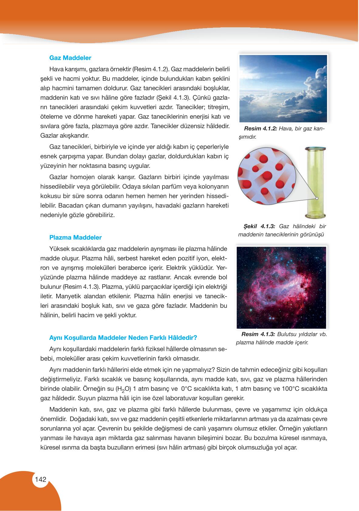 9. Sınıf Kimya Ders Kitabı Pasifik Yayınları Sayfa 142 Cevapları – derskitabicevaplarim.com