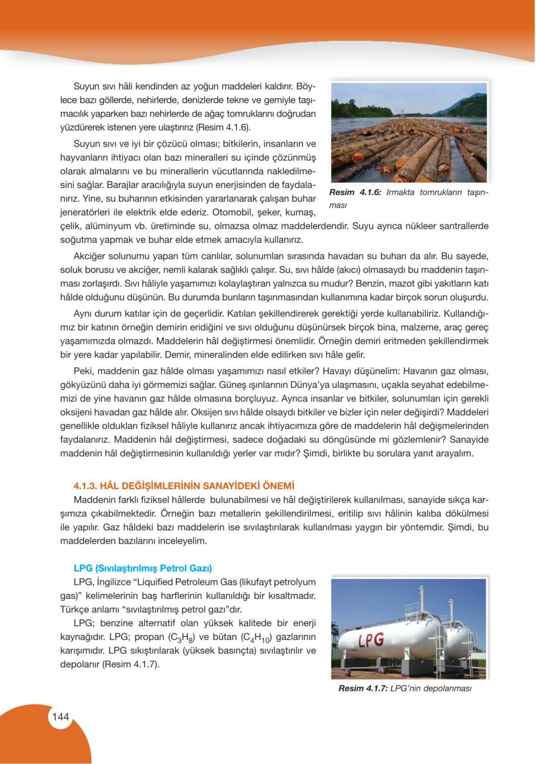 9. Sınıf Kimya Ders Kitabı Pasifik Yayınları Sayfa 144 Cevapları - derskitabicevaplarim.com