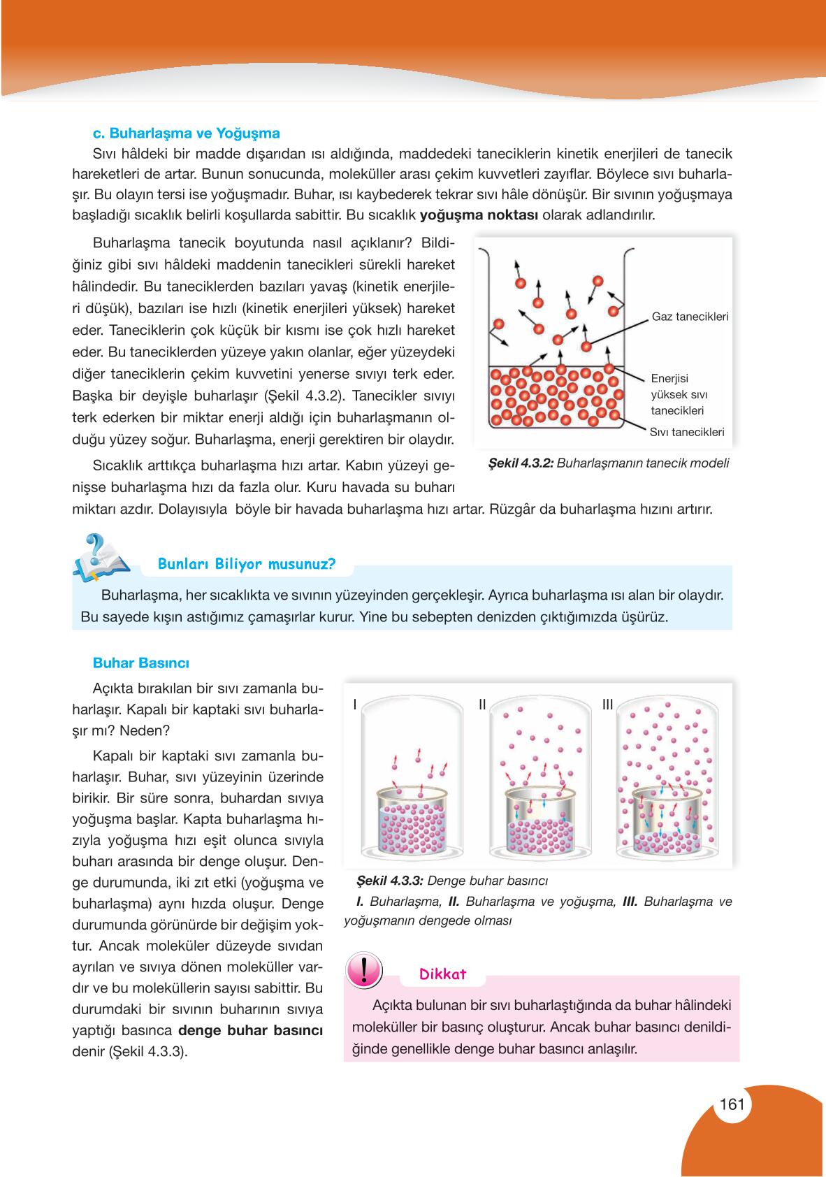 9. Sınıf Kimya Ders Kitabı Pasifik Yayınları Sayfa 161 Cevapları – derskitabicevaplarim.com