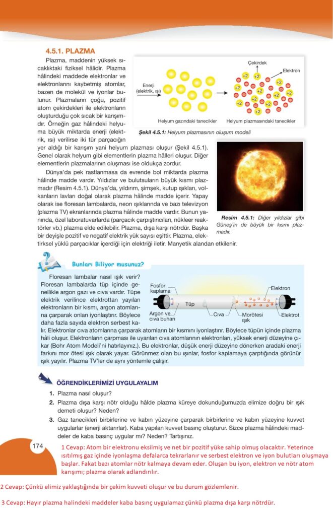 9. Sınıf Kimya Ders Kitabı Pasifik Yayınları Sayfa 174 Cevapları – derskitabicevaplarim.com