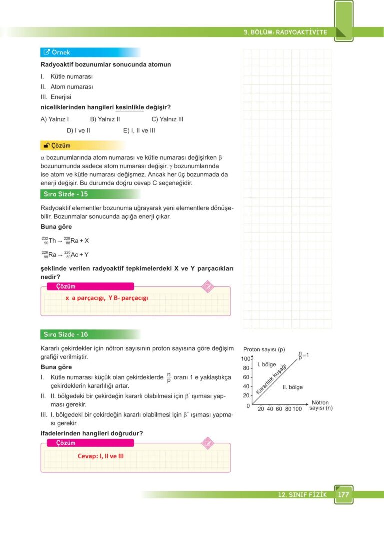 12. Sınıf Fizik Meb Yayınları Sayfa 177 Cevapları – derskitabicevaplarim.com