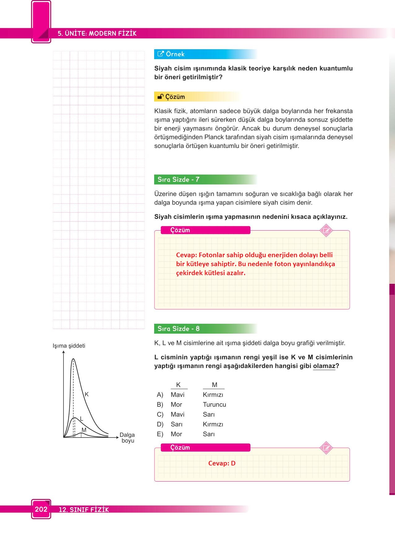 12. Sınıf Fizik Meb Yayınları Sayfa 202 Cevapları – derskitabicevaplarim.com