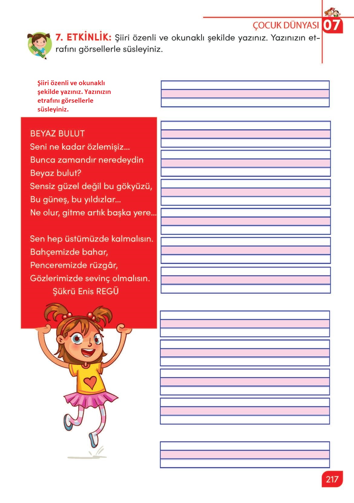 3. Sınıf Türkçe Meb Yayınları Sayfa 217 Cevapları ...