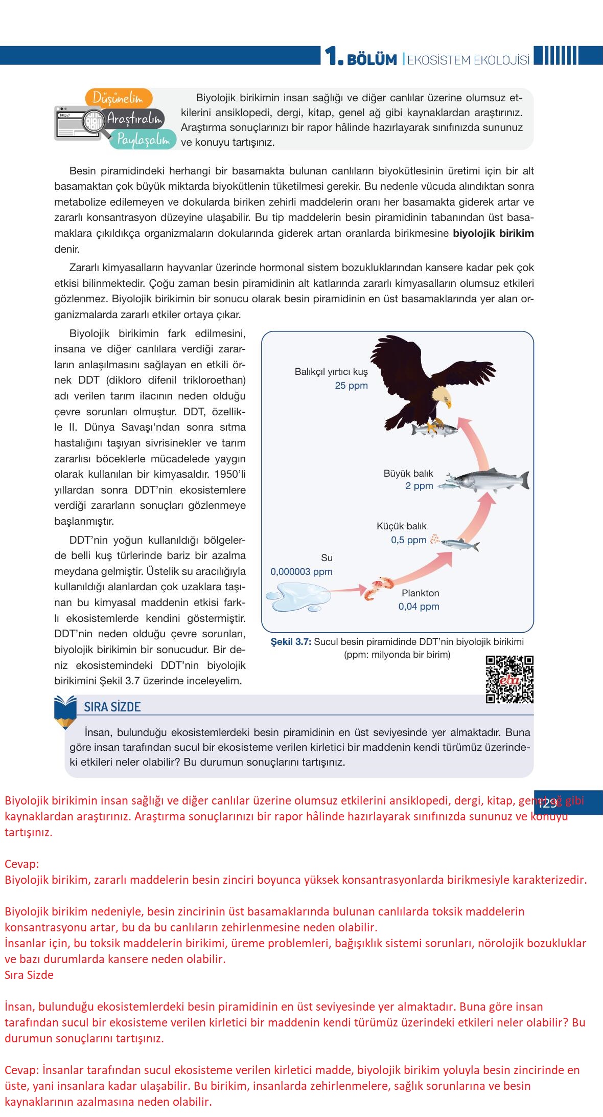 10. Sınıf Biyoloji Ders Kitabı Pasifik Yayınları Sayfa 129 Cevapları – derskitabicevaplarim.com