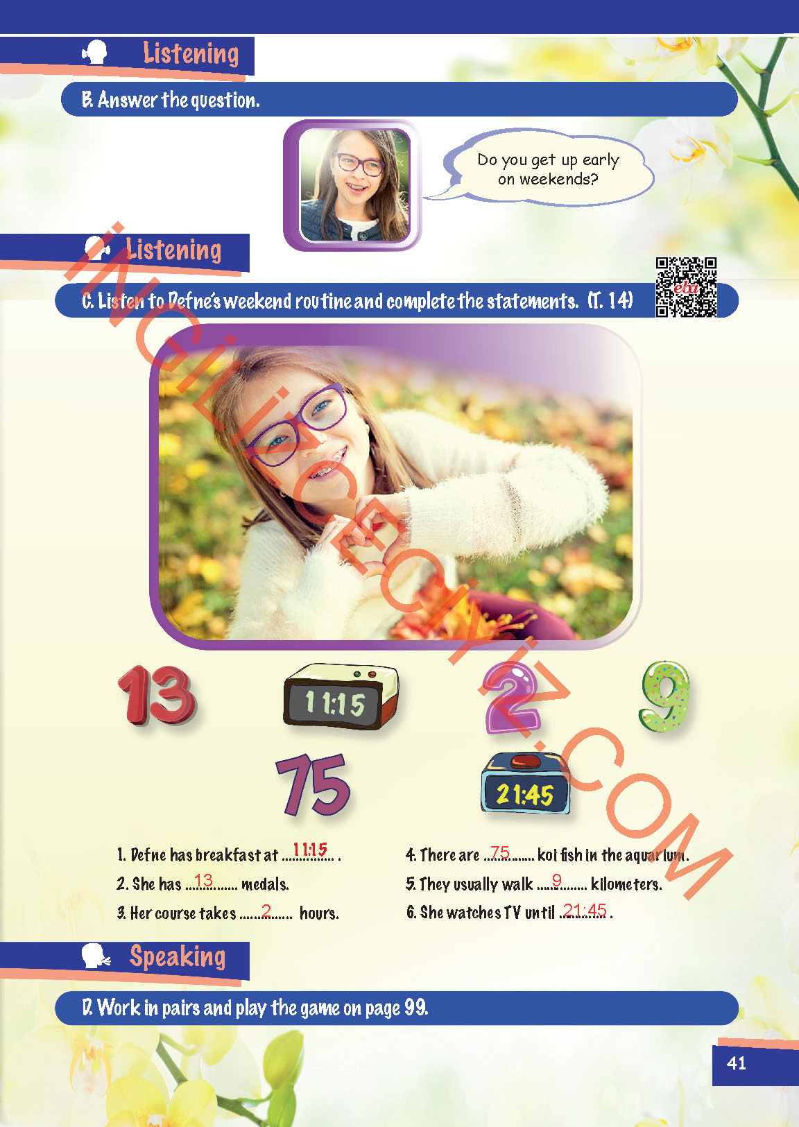 5. Sınıf Move Up 5 MEB Yayınları İngilizce Ders Kitabı Sayfa 41 ...